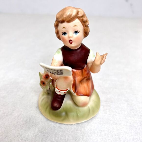 napco | Accents | Vintage Singing Girl Napco Japan Figurine | Poshmark